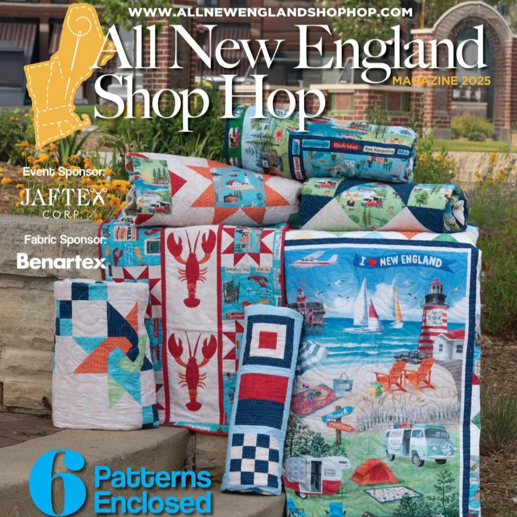 2025 All New England Shop Hop Magazine — Emma's Quilt Cupboard & Sewing ...