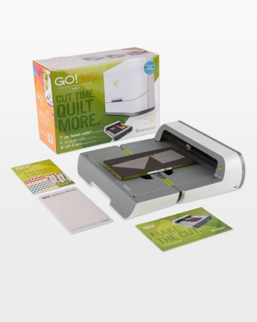 GO! Big Electric Fabric Cutter — Emma's Quilt Cupboard & Sewing Center